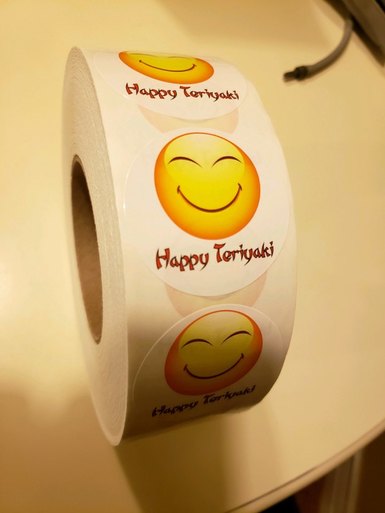 Happy Teriyaki Logo Sticker – A&A Distributing